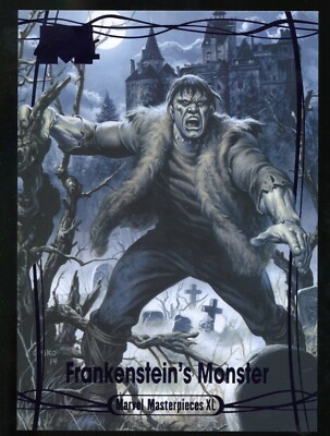 Frankenstein’s Monster 2024 SkyBox Marvel Masterpieces XL 5X7 Purple ...