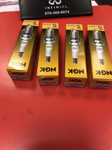 NGK G-POWER Platinum Spark Plugs LZTR4AGP 5017 Set of 4 | eBay