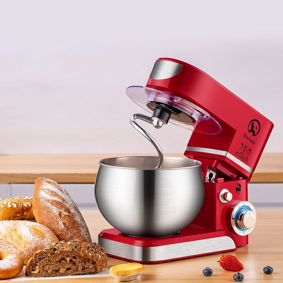Dough Kneading Machine Electric Mixer for Bread Pizza Making Cream Egg ...