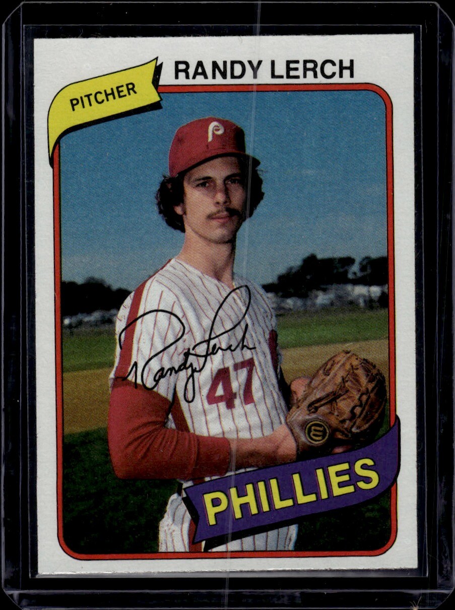 1980 Topps Burger King Philadelphia Phillies #18 Randy Lerch Trading ...