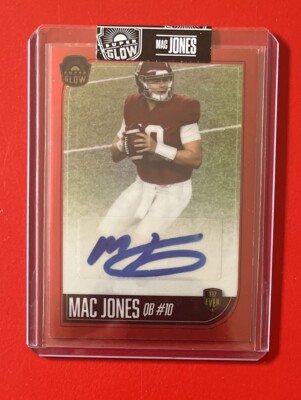 Mac Jones 1st Ever AUTOGRAPHED Red Glow ROOKIE /10 | eBay