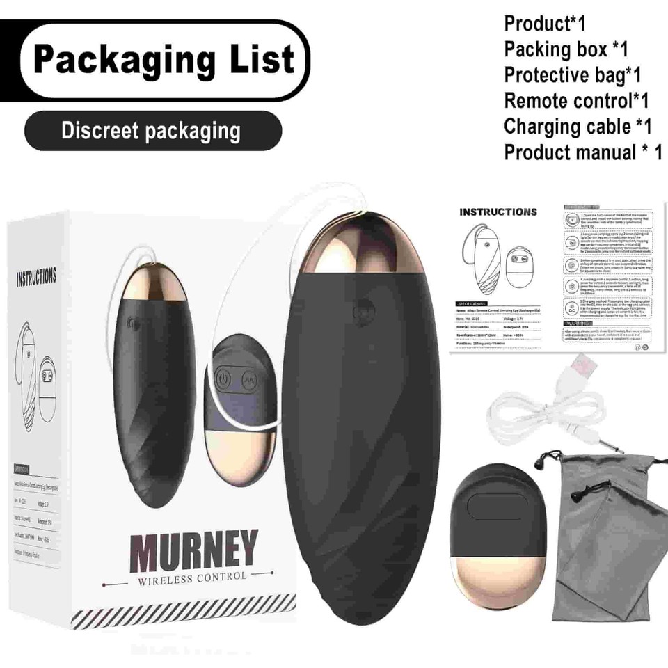Wireless Remote Control Vibrating Egg Bullet Vibrator Sex Toys for ...