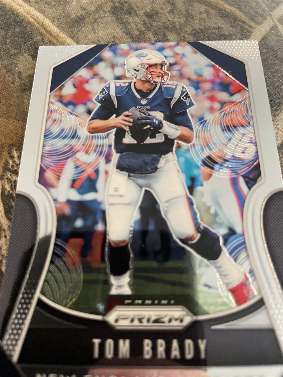 Tom Brady 2019 Panini Prizm Base #18 New England Patriots BUCCANEERS | eBay