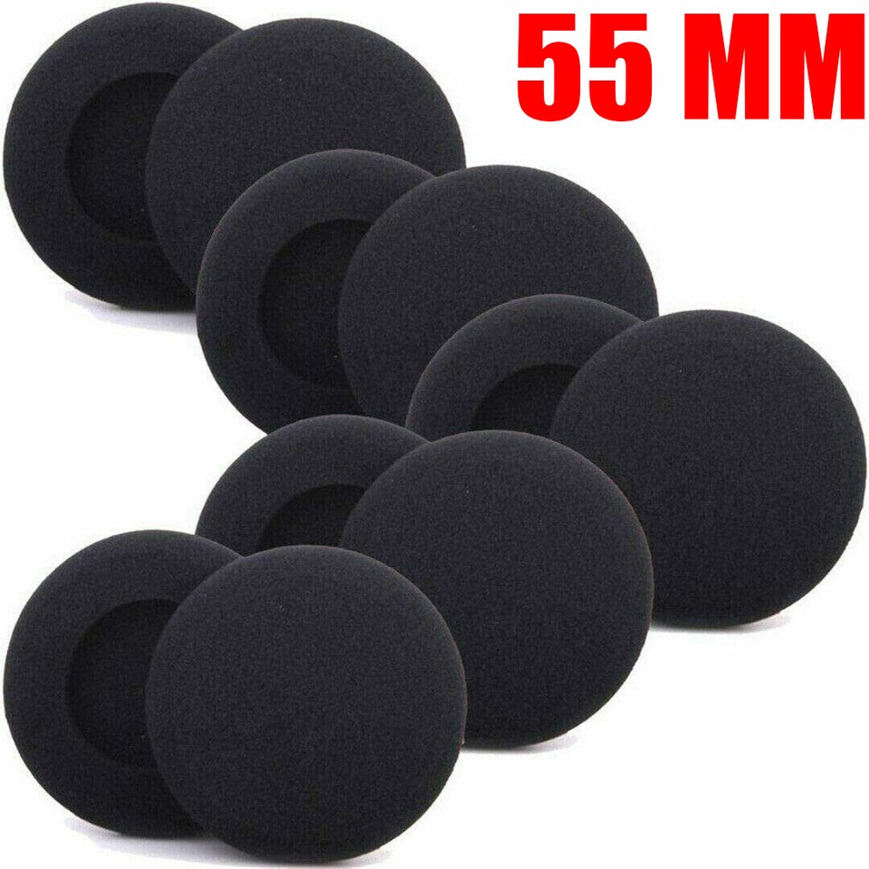 10x Ear Pads Replacement Sponge Cover Headphones Earphones Headset Foam ...