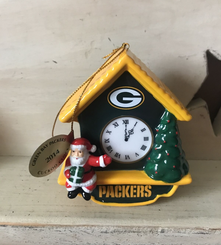 Green Bay Packers Forever Collectibles 2014 Team NFL Cuckoo Clock ...