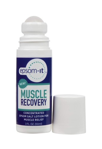 Epsom-It Muscle Recovery Cream Soothing Lotion for Muscles Roll-On Salt ...