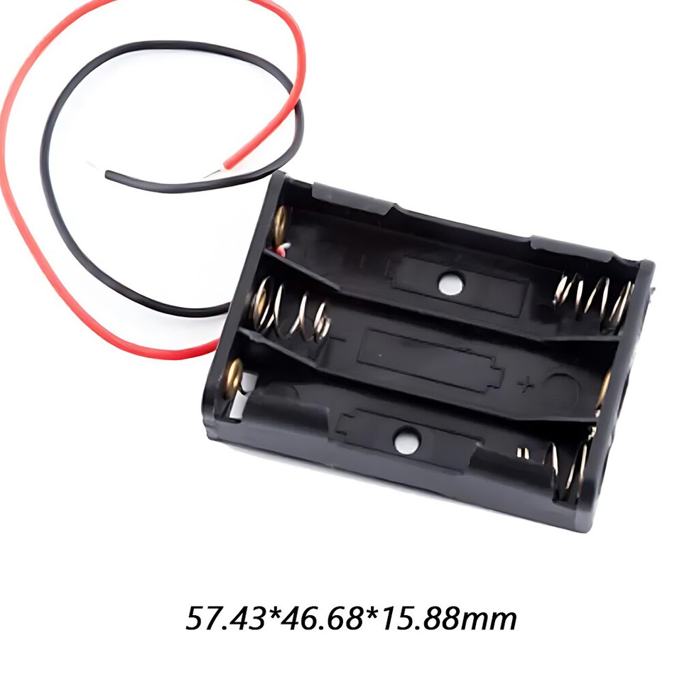 AA Battery Holder 1 2 4 6 8 10 Position Open & Enclosed Battery Holder ...