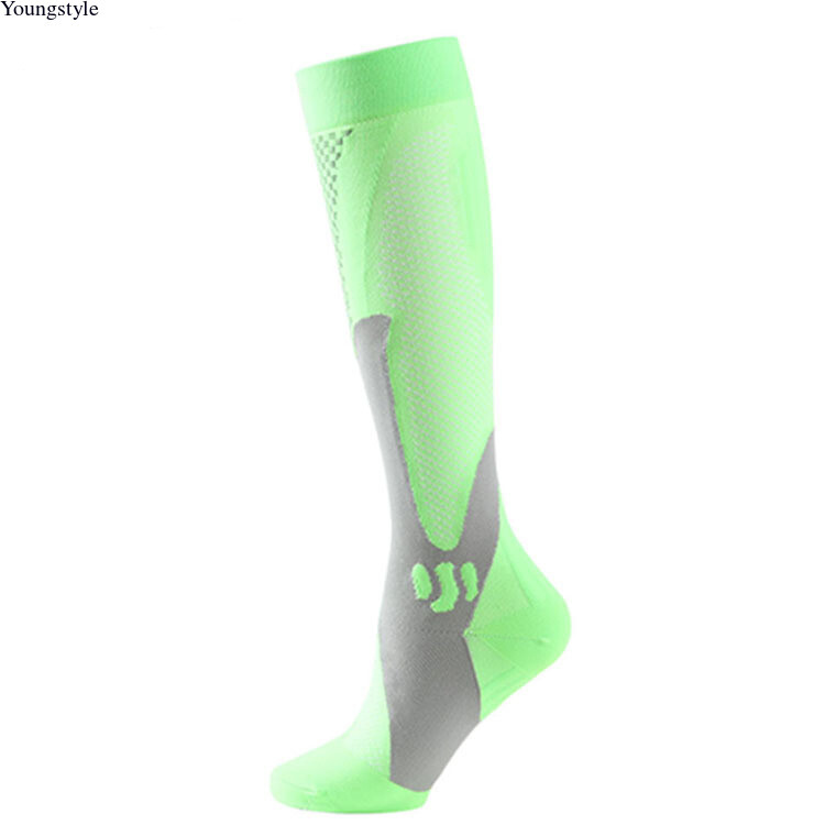 S-7XL Compression Socks 20-30 mmhg Sports Knee High Medical For Running ...