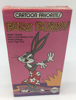 Bugs Bunny Waikiki Wabbit Porky Pig By Cartoon Favorites (VHS 1991 ...