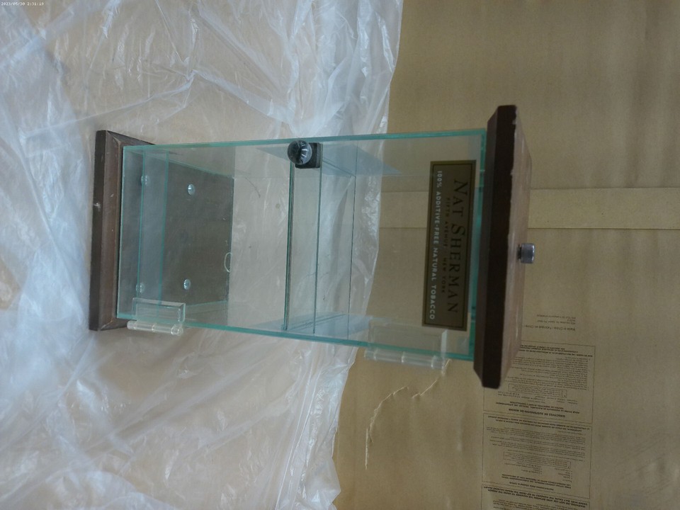 Nat Sherman Display Counter Case | eBay