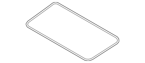 OEM Nissan Altima Sunroof Glass Seal Weatherstrip 91246-6CA1A *2Day ...