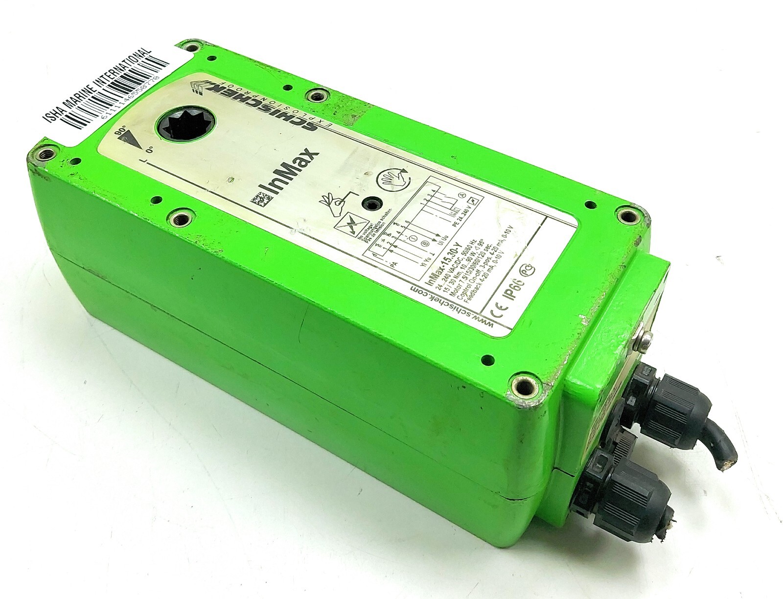 SCHISCHEK INMAX-15.30-Y ELECTRIC ACTUATOR 6111146550770 | eBay