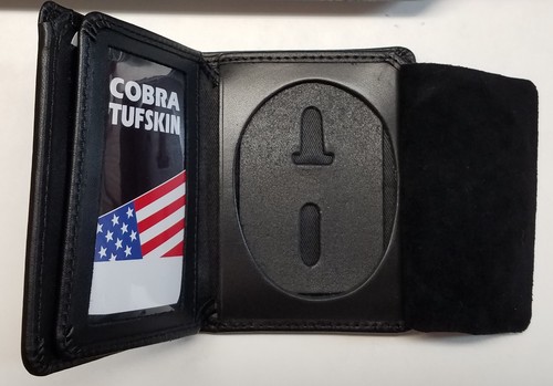 Phoenix Police Bi-Fold Black Recessed Cut-Out Oval Badge Wallet CT-10 ...