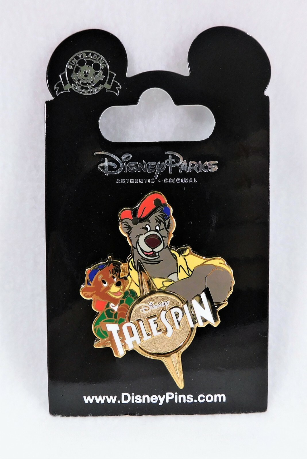 Disney Exclusive Afternoon Cartoon Talespin Kit Cloudkicker & Baloo Pin ...