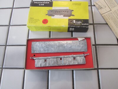 alexander models very old metal/wood baggage passenger car kit HO SCALE ...