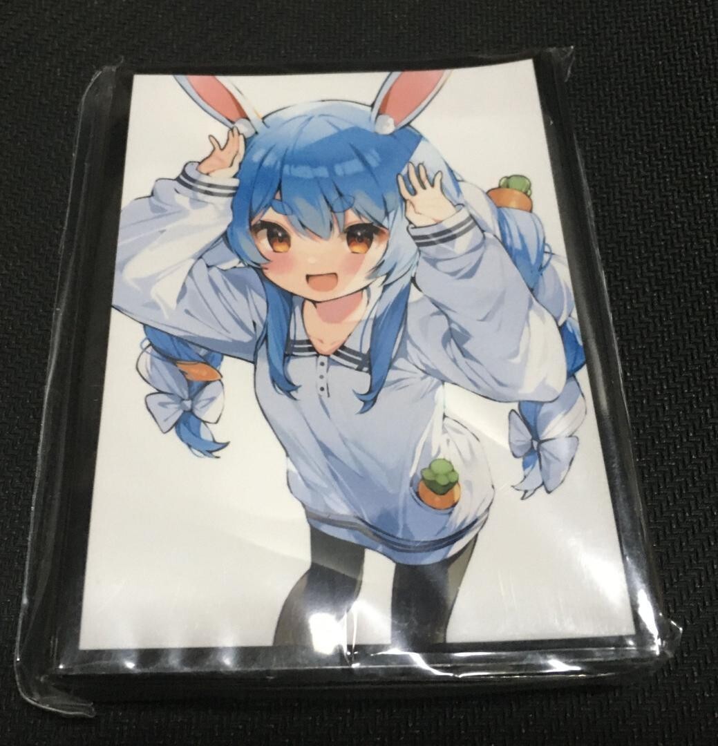 TCG Hololive VTuber Usada Pekora doujin card sleeve Konton noo megami ...