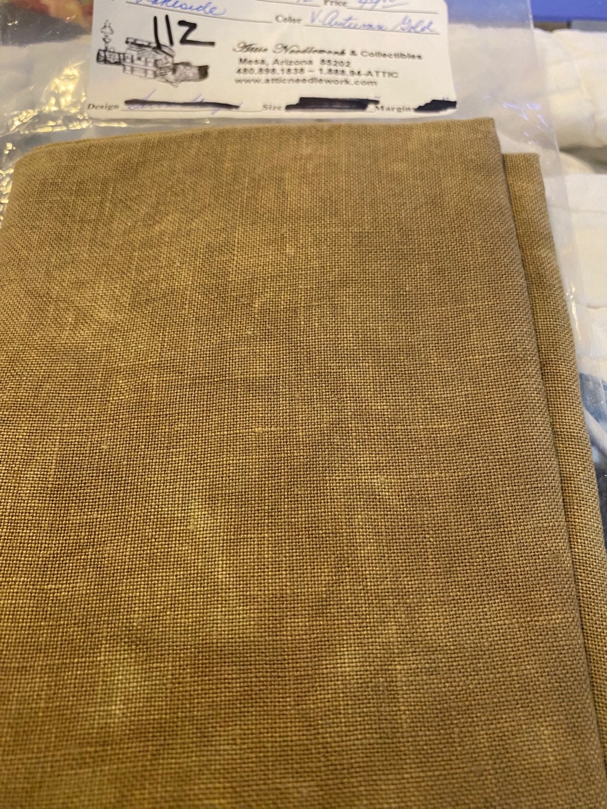 LAKESIDE LINEN V AUTUMN GOLD 40 CT FAT QUARTER | eBay
