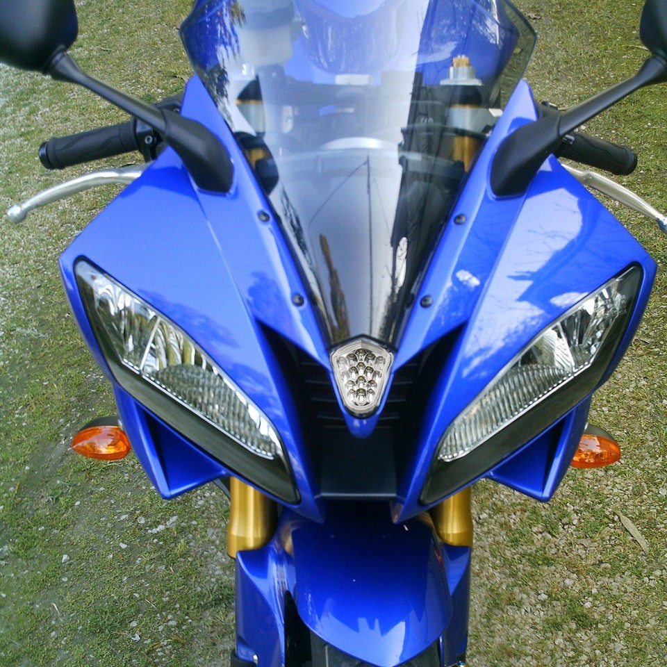 LED Front Pilot Light For Yamaha YZF-R6 2006-2007 Upper Center Running ...