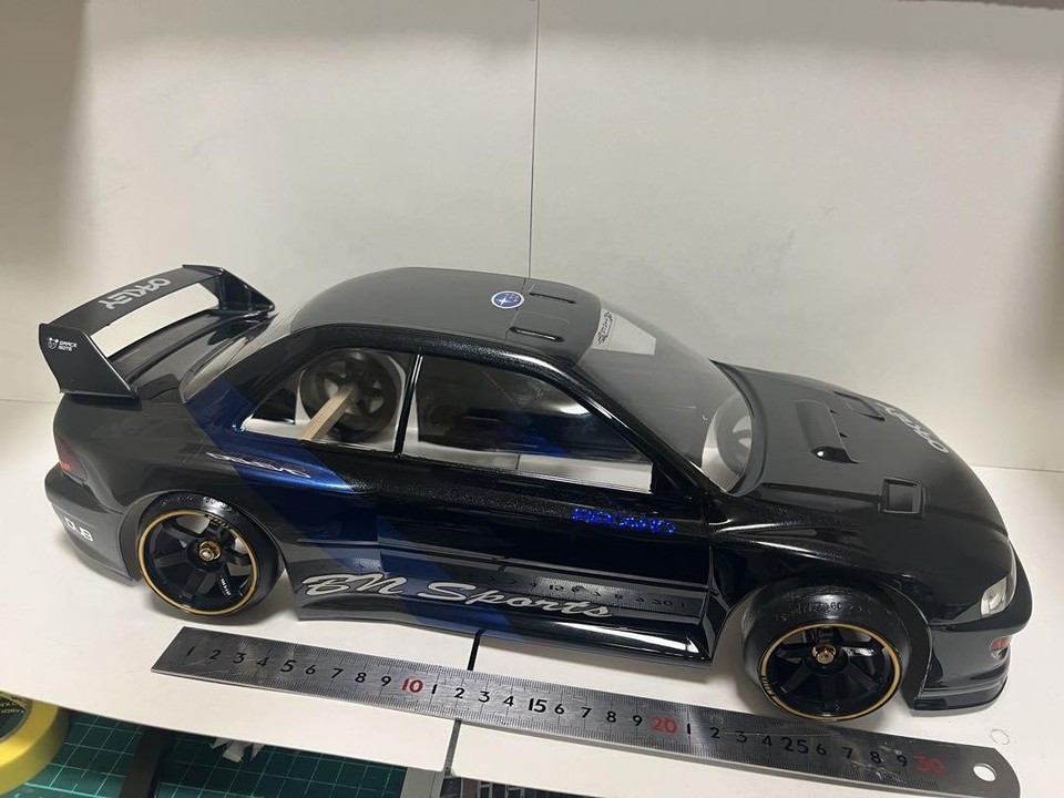 Tamiya 1/10 Tt-02 Subaru Impreza Wrc 99 Monte Carlo Body Rc Car Shell ...