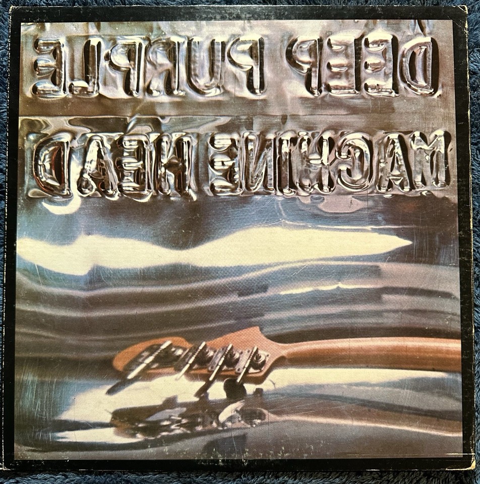 Deep Purple - Machine Head LP Warner Bros 1977 Rock Vinyl Goldisc VG+ ...
