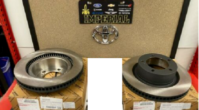 2007-2021 TOYOTA TUNDRA GENUINE OEM FRONT BRAKE ROTORS 435120C020 | eBay