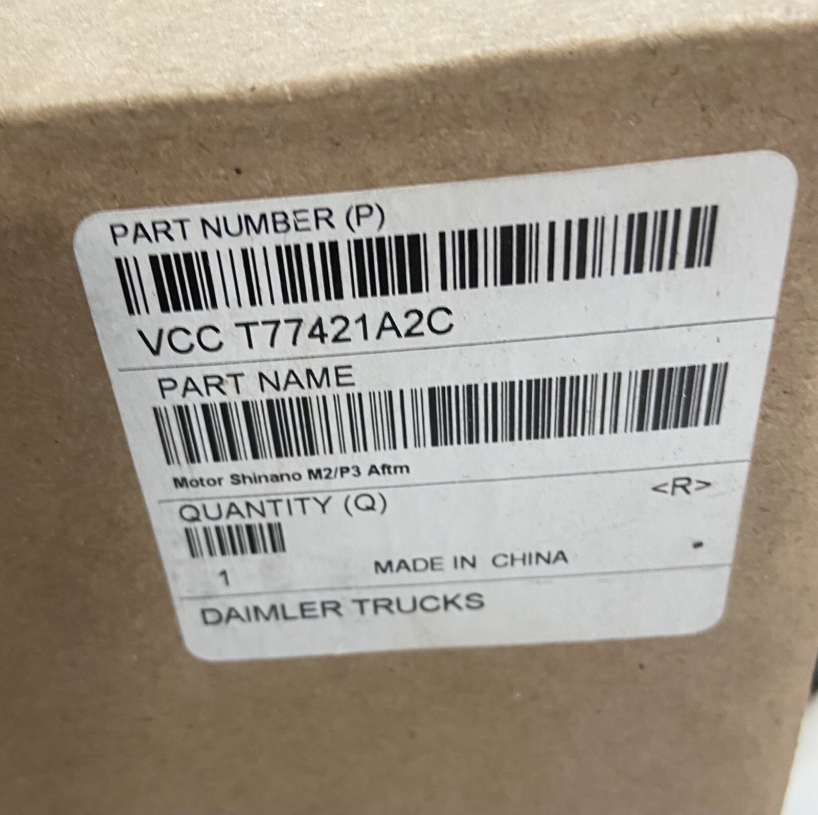 Genuine Freightliner OEM Blower Motor VCC T77421a2c NOS for sale online ...