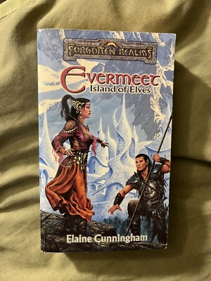 Forgotten Realms Evermeet Island of Elves PB Elaine Cunningham 1999 VG ...