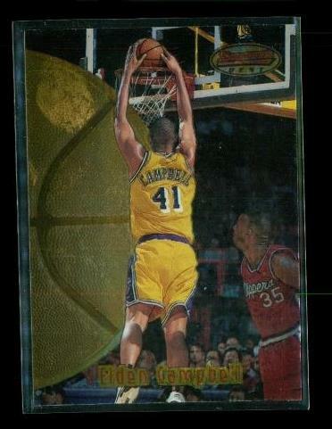 1997-98 TOPPS BOWMANS BEST Chrome Basketball Card #70 ELDEN CAMPBELL ...