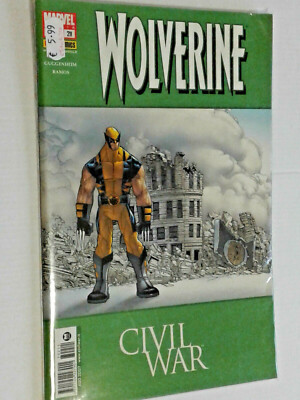 WOLVERINE- N°211 g- civil war- ANNO 2007-EDIZIONI- MARVEL ITALIA ...