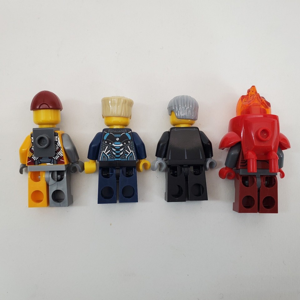 LEGO Ultra Agents Spyclops Solomon Blaze Agent Trey Infearno uagt019-20 ...