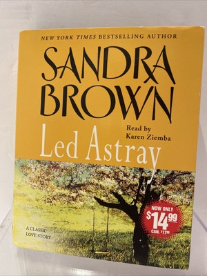 Audio Book Led Astray By Sandra Brown Approx 7 Hrs 6 CD Abridged ...