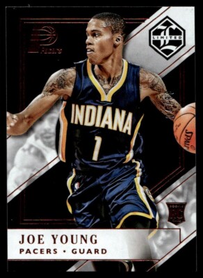 2015-16 Panini Limited Joe Young Rookie G31 /80 Indiana Pacers #198 | eBay