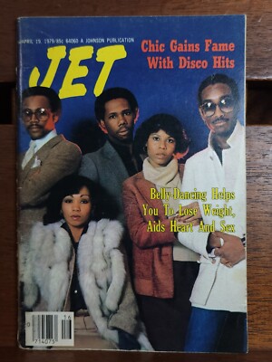 Clean JET MAGAZINE Disco Group Chic & Belly Dancers APRIL 19 1979 ...