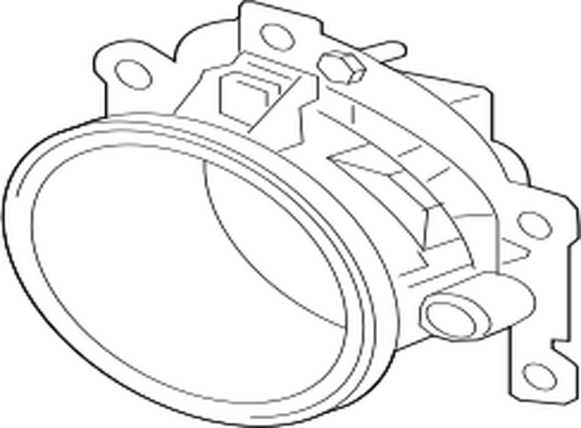 Driver Front Side Fog Lamp 8321A669 Fits 2016 Mitsubishi Outlander OEM ...