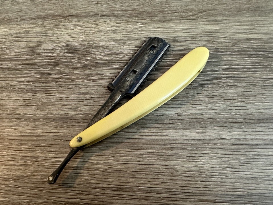 Antique 1907 Durham Duplex USA Blade French Ivory Straight Razor | eBay