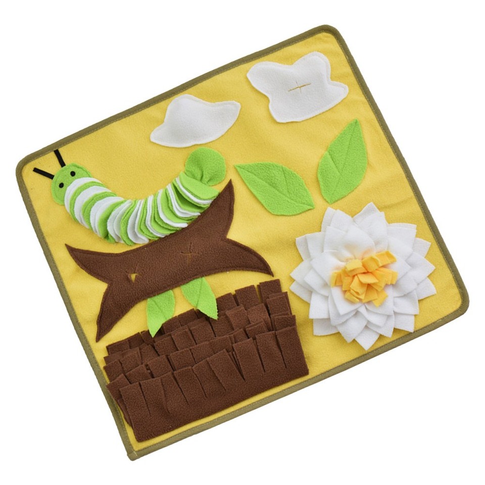 Dog Foraging Mat Comfortable Puppy Bite-resistant Sniff Mat Food Hidden ...