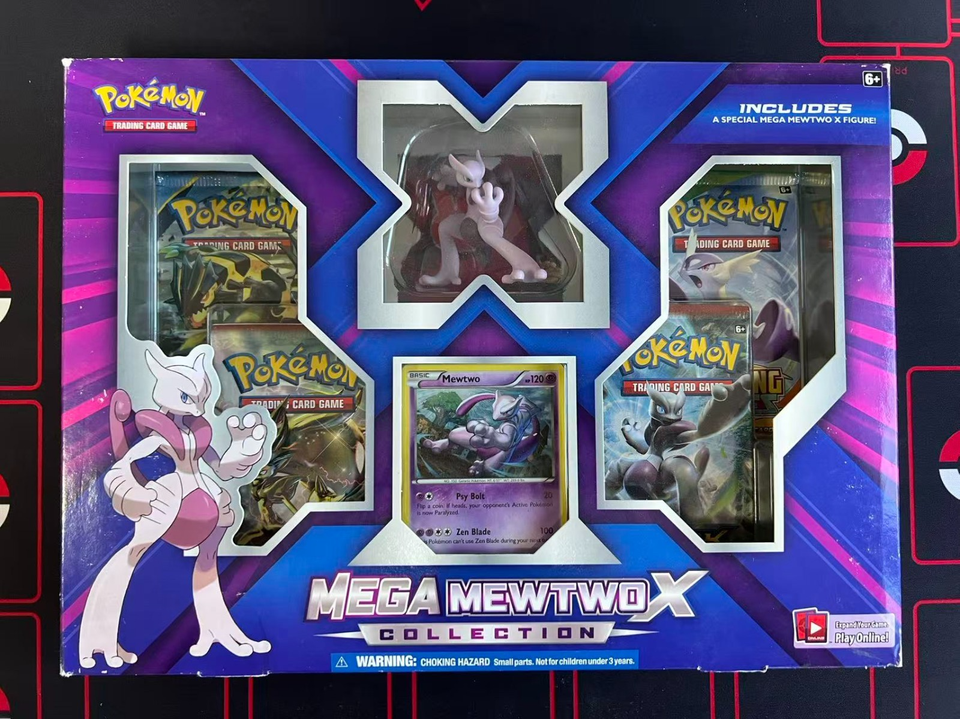 Pokémon TCG: Mega Mewtwo XY Figure Collection Box XY 2015 New Factory ...