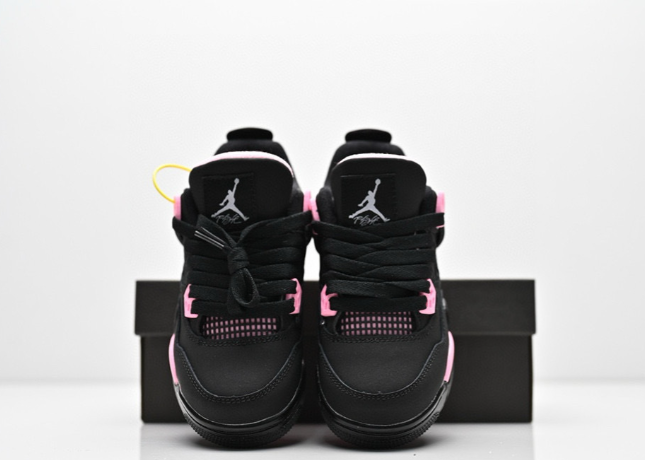 NEW Kids Jordan 4 “Pink Thunder” Size US 8C-3Y | eBay