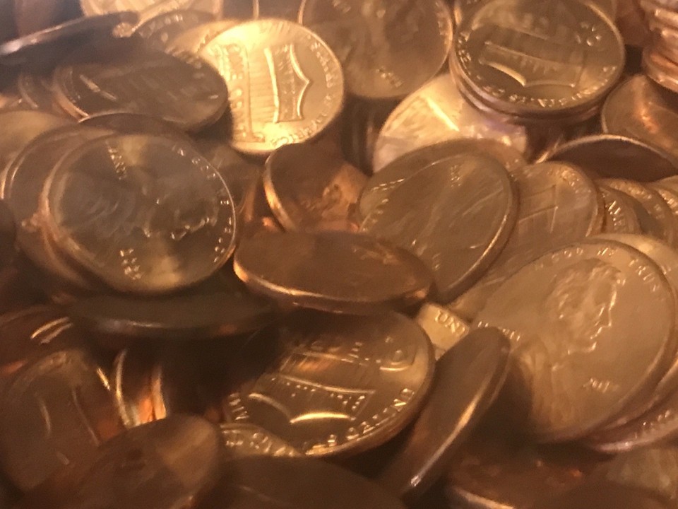 ⭐️ 2 Lb LOt 1c PENNIES 2010-2025 AU/BU & MINTY MINT Lincoln Shield ...