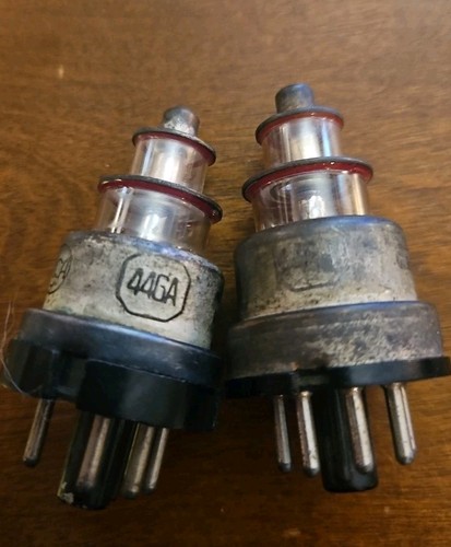 RCA 44GA & B Tubes Rare Combo, Untested Salvage | eBay