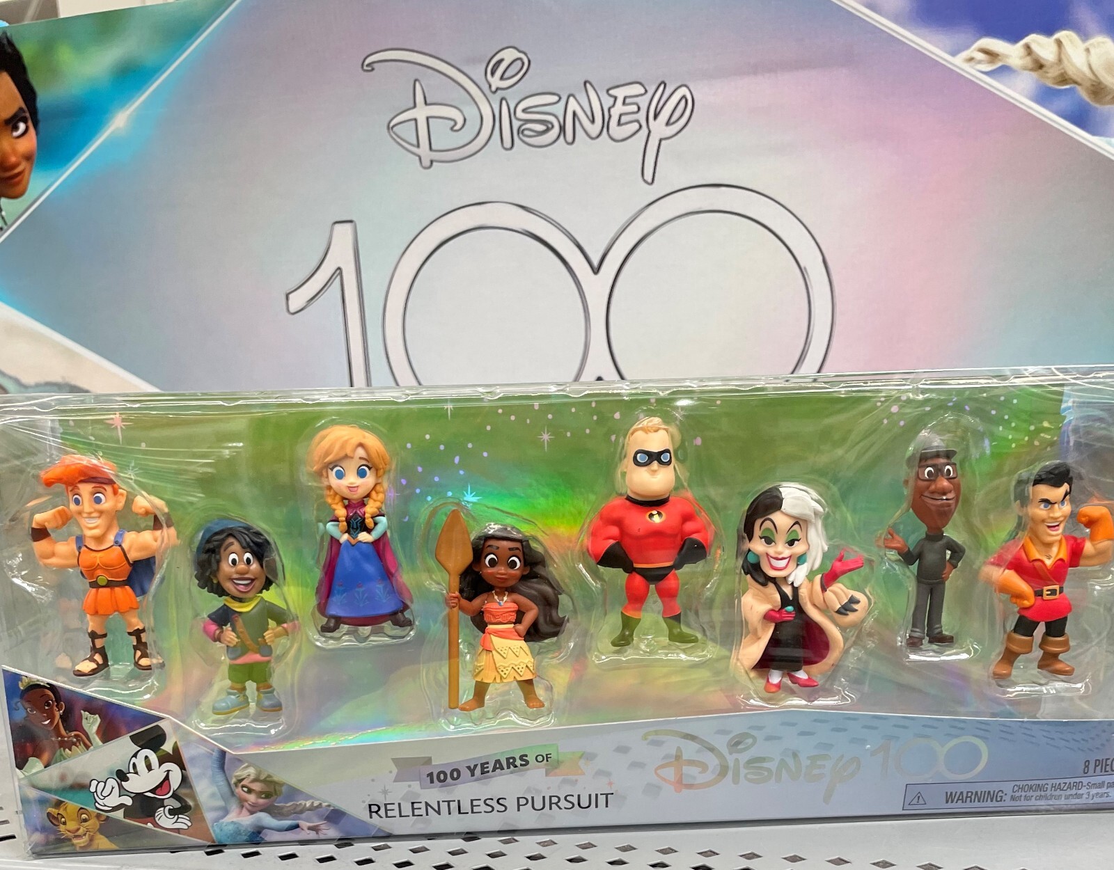 D100 Disney 100 Years of Disney CELEBRATION FIGURE PACK 12 PACKS 100 ...