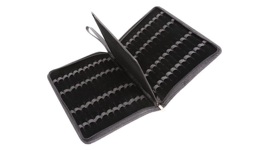Fountain Pen Case Carry 48 Pens Handle Pu Leather Organizer Storage ...