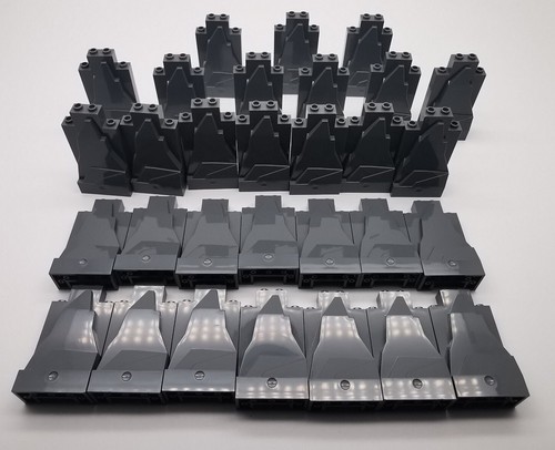 Lego 47847 Dark Stone Grey Rock Panel CHOOSE QTY 1-2-4-8-16 | eBay UK