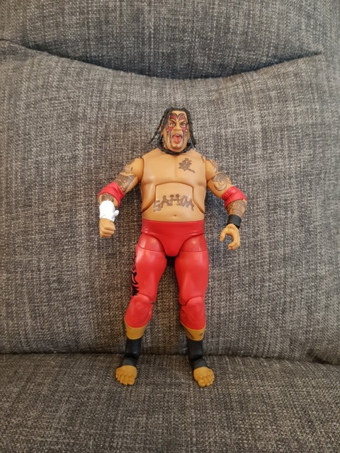 WWE Royal Rumble Elite Collection Umaga Wrestling Action Figure for ...