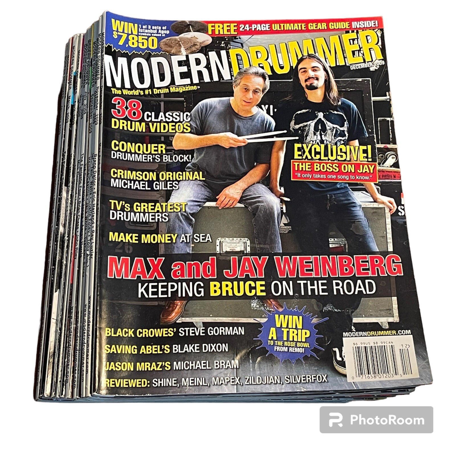 Modern Drummer Magazines Lot of 12 - 2009 Great Year | eBay