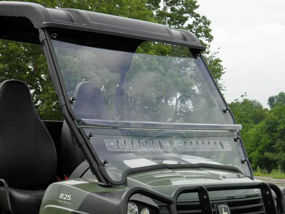 2-Piece Scratch-Resistant Windshields for John Deere Gator 615E 625i ...