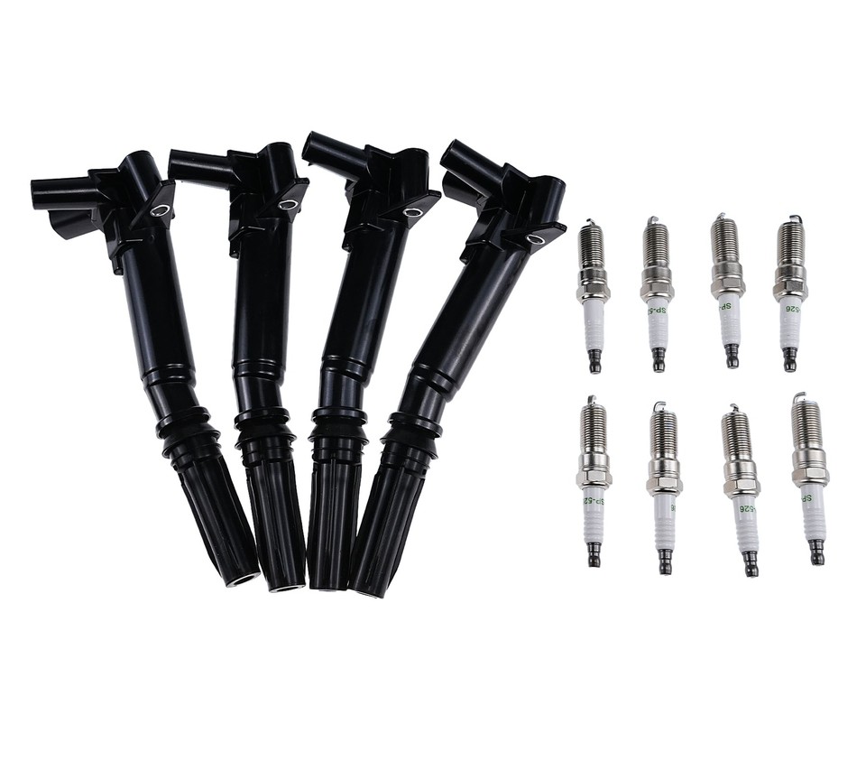8PC Ignition Coil Spark Plug for 2010-2017 Ford F150 F250 F-350 6.2L ...