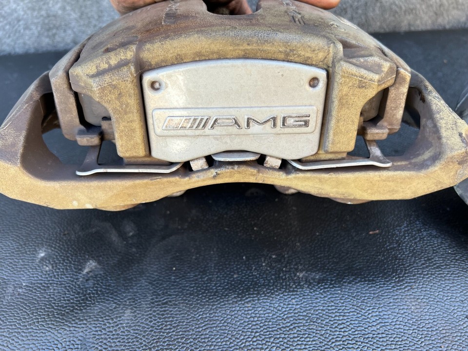 Mercedes W164 Ml63 Amg Front Left & Right Brake Caliper Calipers Set ...