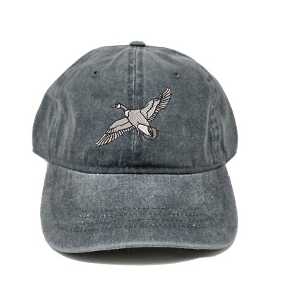 Wildlife Canada Goose bird embroidered dad hat, Goose embroidered hat ...