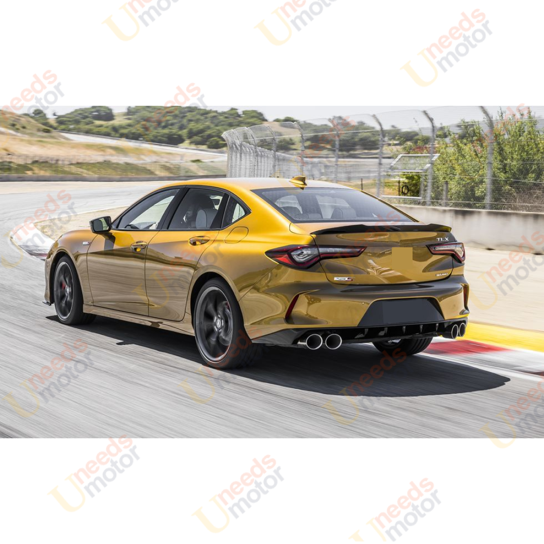 Fits 2024-26 TLX Type S Style Real Carbon Fiber Body Kit Rear Diffuser ...